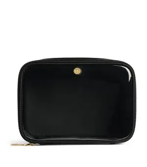 Harrods Clear Cosmetic Bag - Black