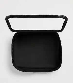 Harrods Clear Cosmetic Bag - Black