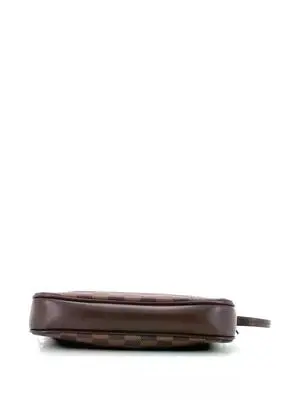 LOUIS VUITTON Navona Pochette Accessoires Damier Clutch - Brown