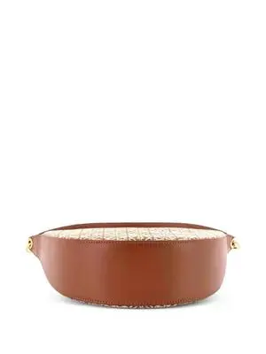 Loewe Luna Anagram Jacquard Hobo Bag - Brown