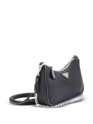 Prada Re-edition Tessuto Mini Hobo Bag