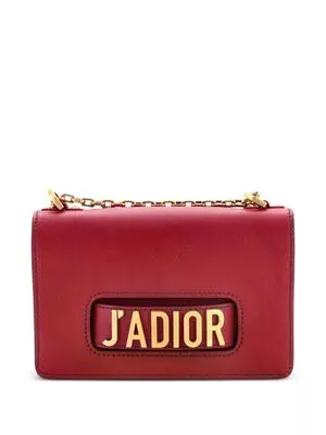 Dior J'adior Flap Bag Leather Medium - Red