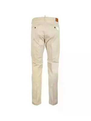 SIVIGLIA Slim-fit Tailored Trousers - Neutrals