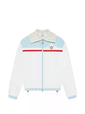 Casablanca Lace-collar Panelled Jacket