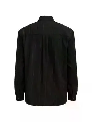 Tibi Pinstriped Detached Button-down Shirt