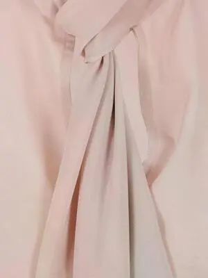 PHAEONIA Pussy-bow-collar Blouse