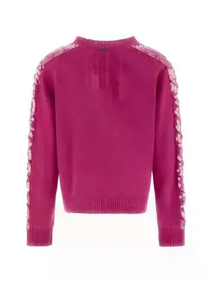 Herno Sequin-embellished Raglan-sleeve Sweatshirt