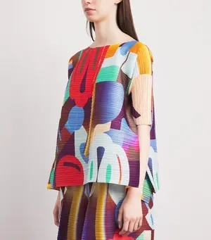 Issey Miyake Pleated Playground T-shirt