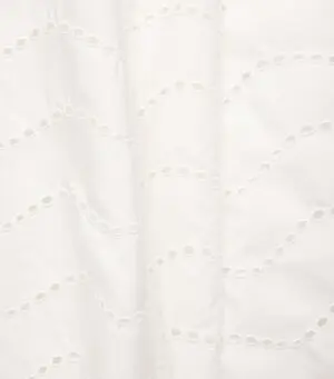 Polo Ralph Lauren Cotton Eyelet Maxi Skirt