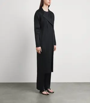 Issey Miyake Pleated Car Coat