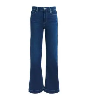 Paige Leenah Wide-leg Jeans - Blue