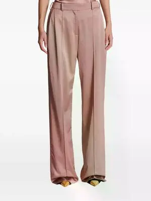 Balmain Tailored Satin Straight Pants