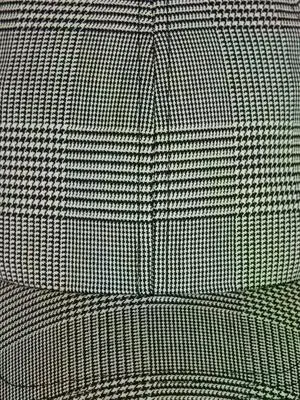 Balmain Prince Of Wales Check Cap - White