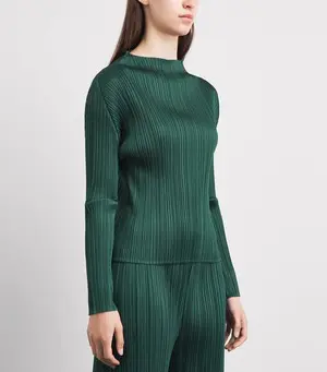 Issey Miyake Monthly Colors March Top - Green