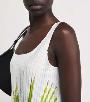 Issey Miyake Urban Jungle Pleats Midi Dress
