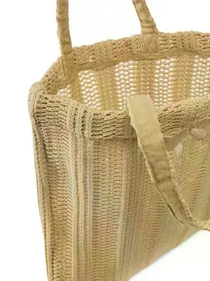 Pinko Easy Logo-detail Shoulder Bag - Neutrals