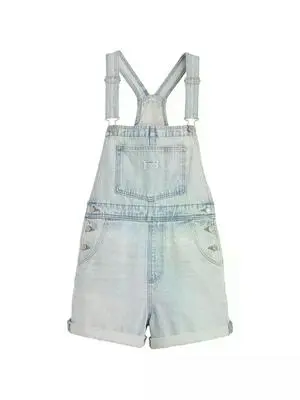 LEVI'S Silvertab Denim Short Overalls