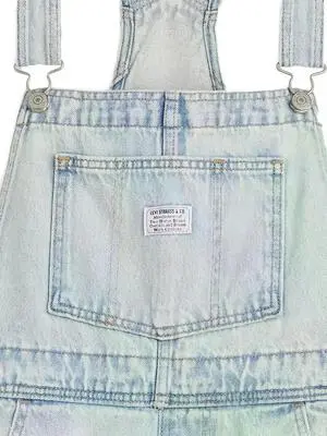 LEVI'S Silvertab Denim Short Overalls