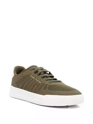 Tommy Hilfiger Knit Sneakers With Suede Trim