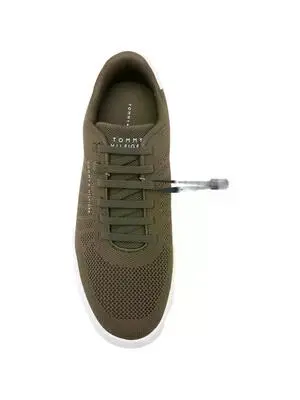 Tommy Hilfiger Knit Sneakers With Suede Trim