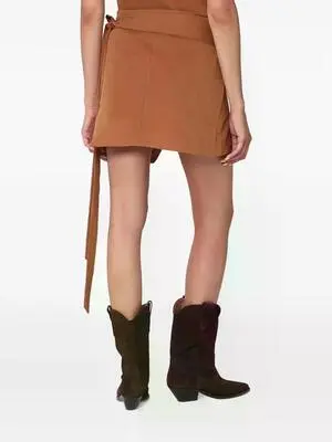 Isabel Marant Étoile Mini Skirt - Brown