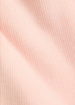 Alice + Olivia Shana Ribbed Wool-blend Tank - Light Pink