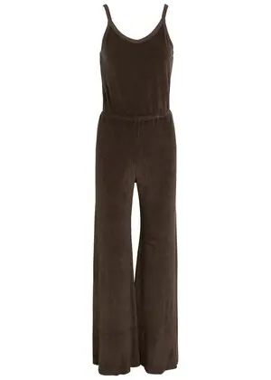 Suzie Kondi Elma Terry Jumpsuit - Brown