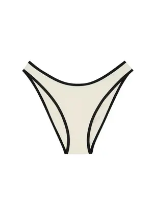 SOLAQUA 90s Bikini Briefs - Ivory