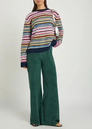 Suzie Kondi Kismet Striped Cashmere Jumper