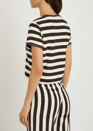 Suzie Kondi Carpi Striped Terry T-shirt