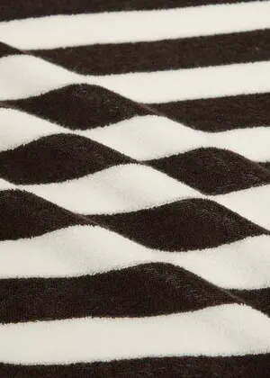 Suzie Kondi Carpi Striped Terry T-shirt