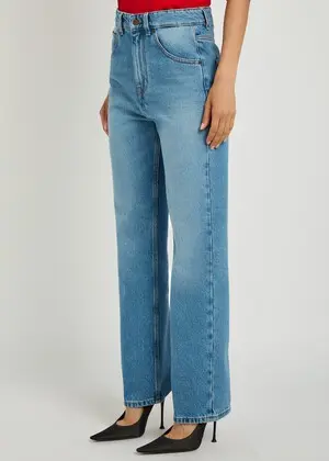Victoria Beckham Julia Slim-leg Jeans