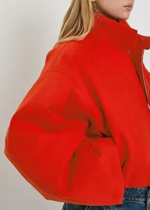 Alaïa Layered Padded Cotton Jacket