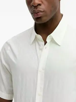 Armani Exchange Buttoned Pattern Shirt