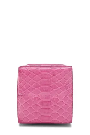 Chanel Python Milk Carton Bag - Pink