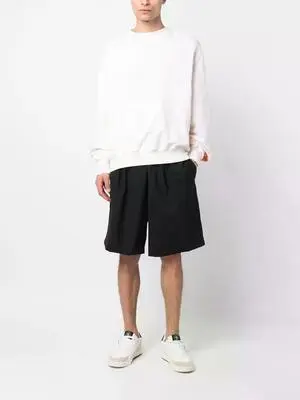 BONSAI Wide-leg Knee-length Shorts