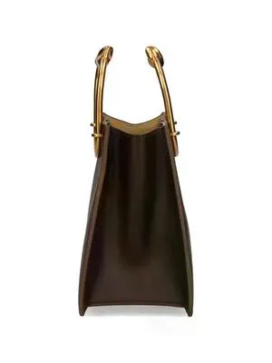 Cult Gaia Sculptural-handle Mini Bag - Brown