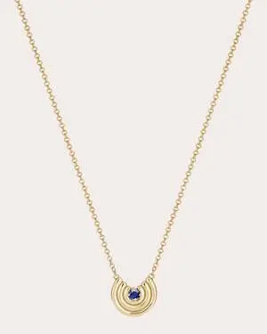 PARKFORD Petite Revival Pendant Necklace - Blue