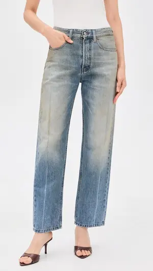 MAISON MARGIELA Five-pocket Jeans - Medium Blue