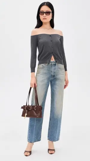 MAISON MARGIELA Five-pocket Jeans - Medium Blue