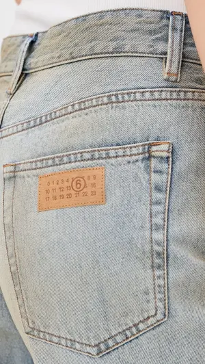 MAISON MARGIELA Five-pocket Jeans - Medium Blue