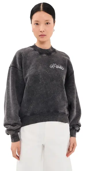 Men's Snow Washed Crewneck Sweatshirts