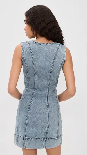 Good American Denim Mini Dress