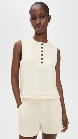 Varley Marla Button Tank - Pristine