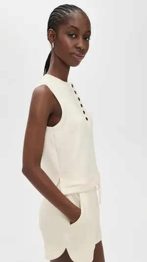 Varley Marla Button Tank - Pristine