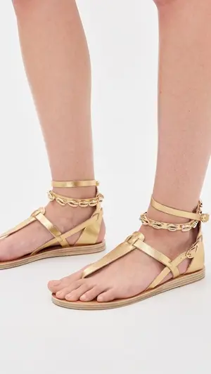 ANCIENT GREEK SANDALS Eudora Sandals - Gold