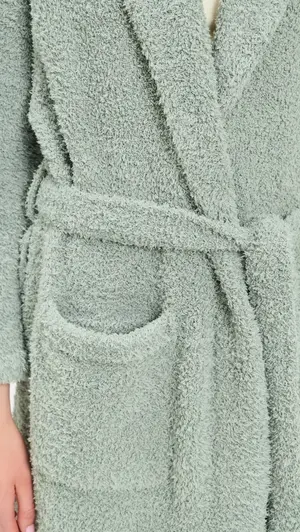 Barefoot Dreams Cozychic Adult Robe - Wave