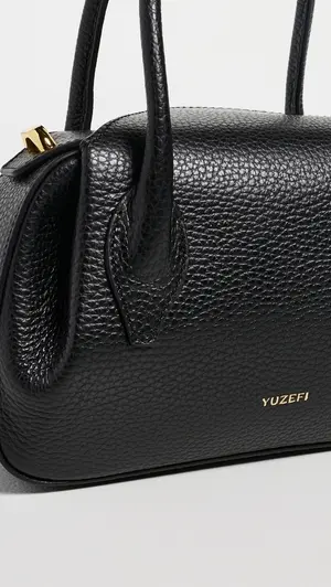 Yuzefi Mini Duffle Bag - Black