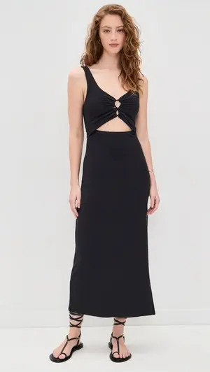 L*Space Camille Maxi Dress - Black