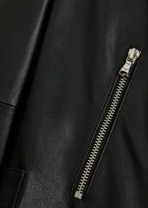 Emporio Armani Leather Biker Jacket
